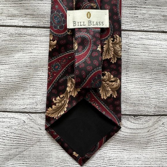 bill blass | Accessories | Vintage Designer Bill Blass 0 Silk Mens Tie ...
